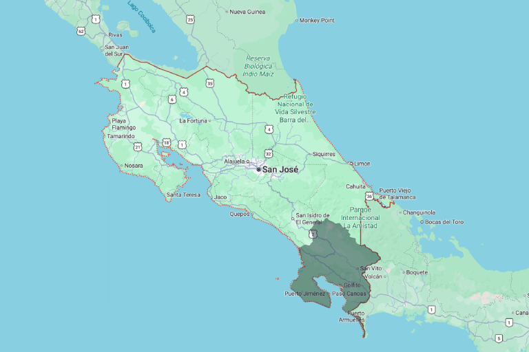 The Seven Regions - Costa Rican Trails